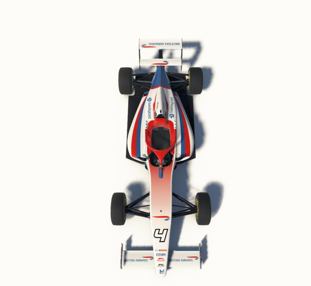 British Airways Racing Team by Myles Tarren - Trading Paints