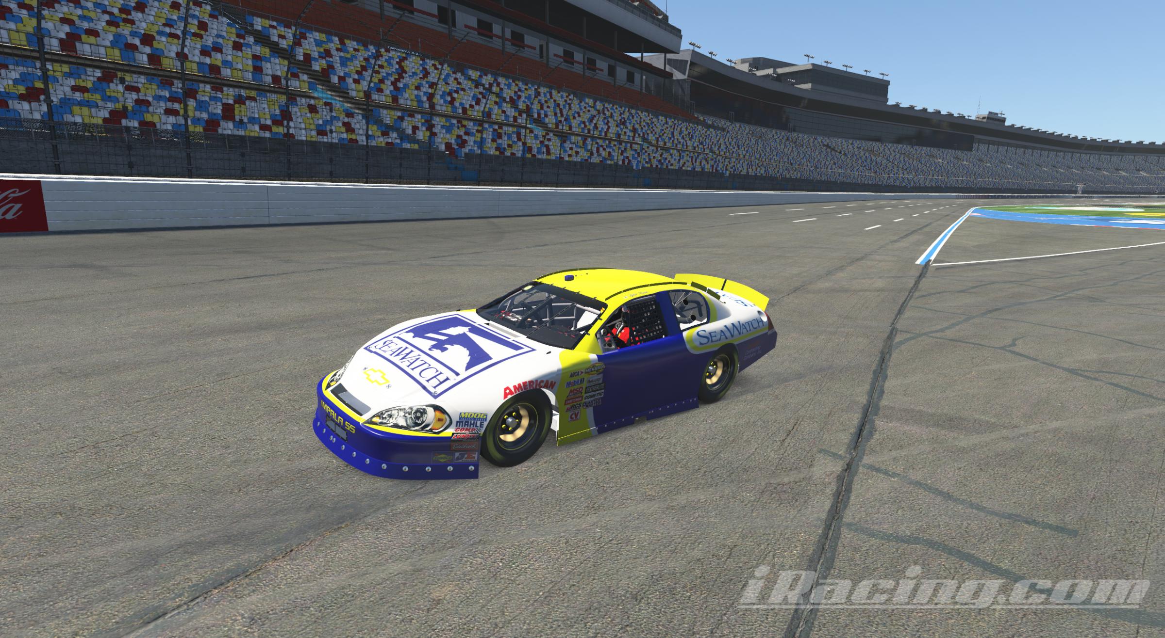 Tyler Truex Seawatch Throwback by Sean G. - Trading Paints