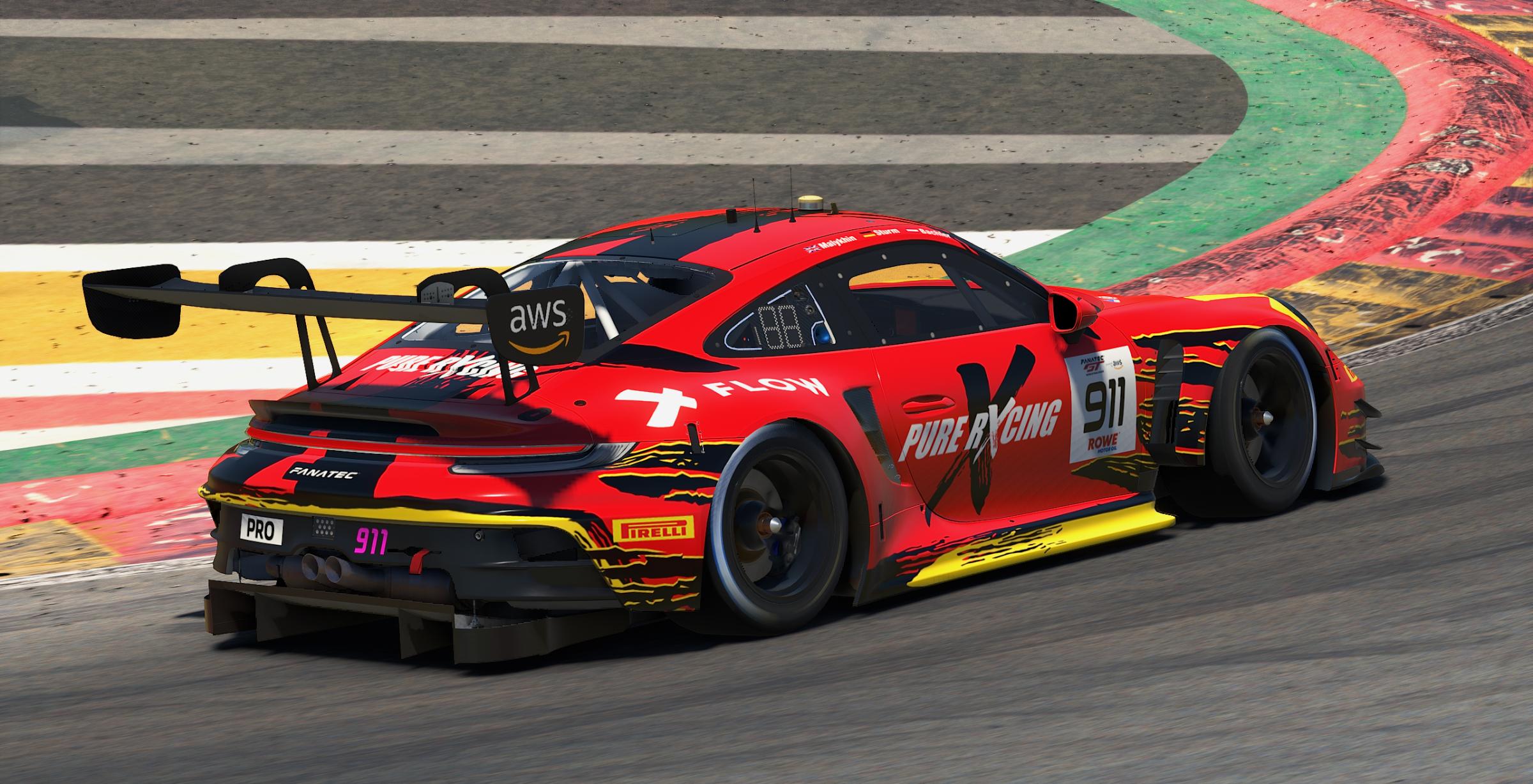 Pure Rxcing 2024 GTWCE #911 by Brendan Langlois - Trading Paints