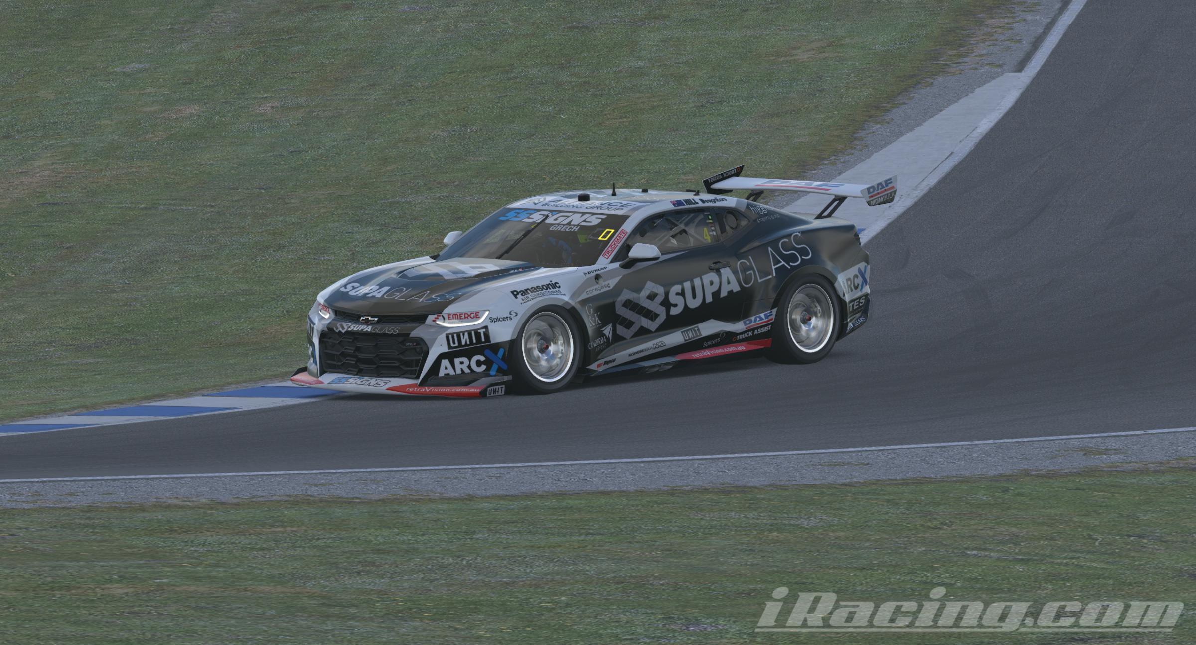 Cameron Hill 2024 Supaglass Livery Replica by Kyle A Grech - Trading Paints