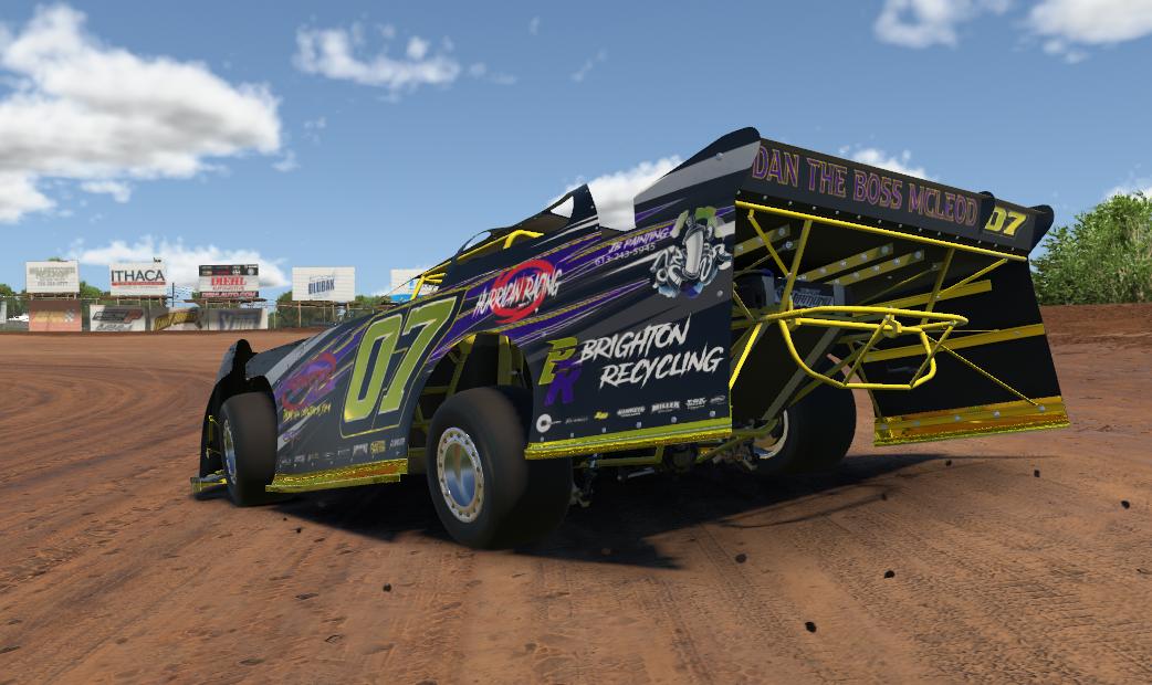 Dan Mcleod Late Model v2 by Amber D. - Trading Paints
