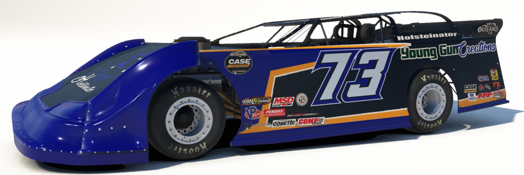 Dirt Late Model john holstein by Aiden Young - Trading Paints