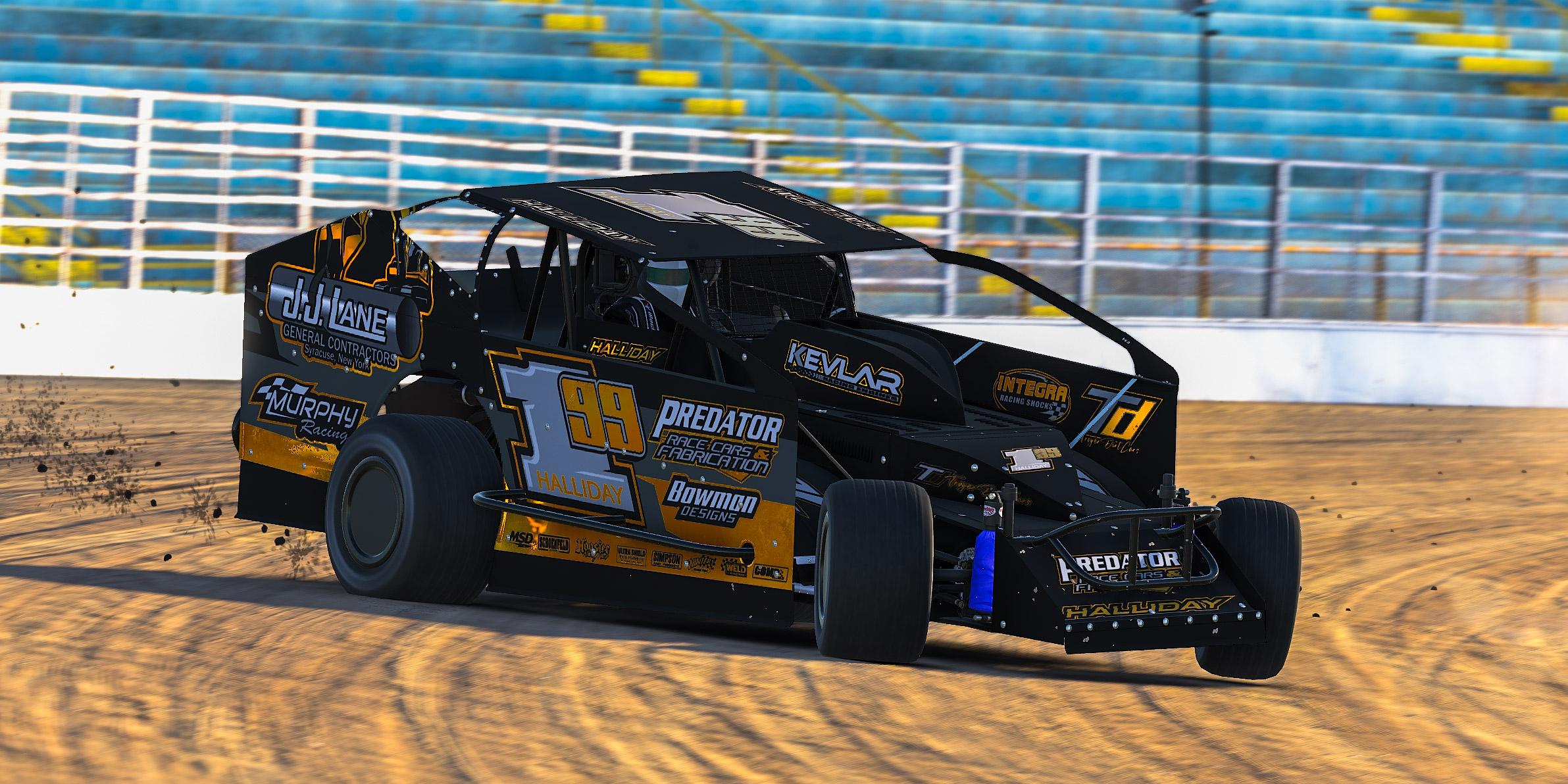 Ryan Halliday Northeast Modified: Bowman Designs by Tyler Bowman4 - Trading Paints