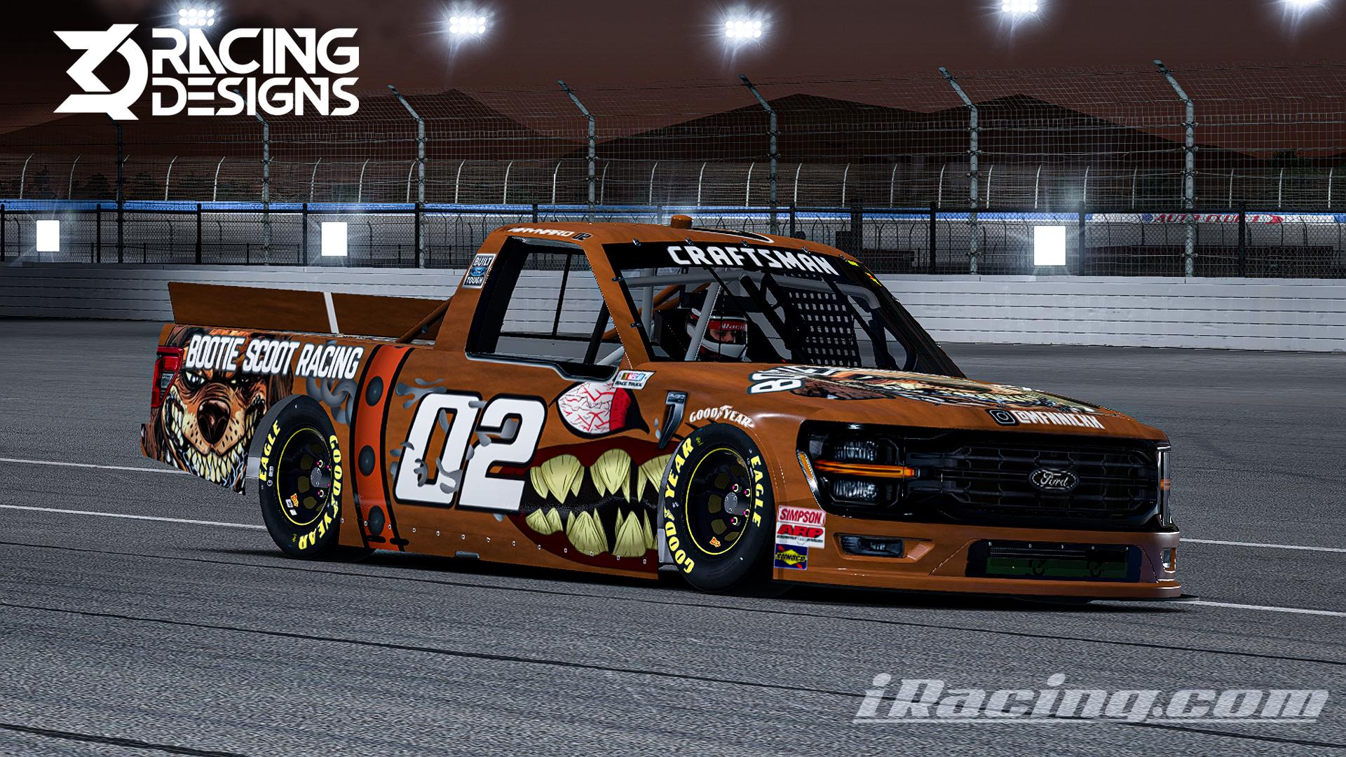 Nicholas Maynard Sim-Stamped BootieScootRacing Ford F150 by Johnathan ...