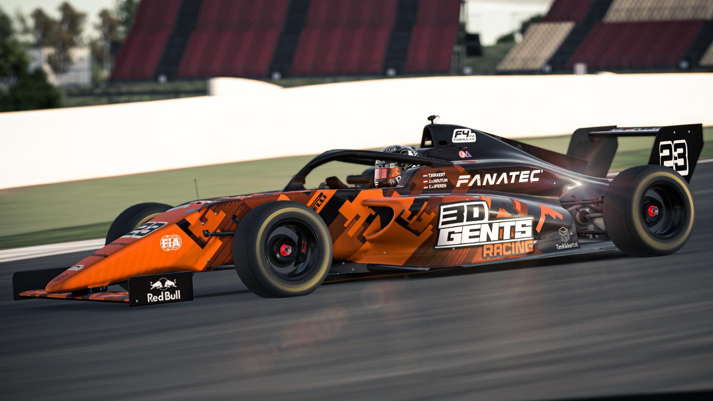 3D Gents Racing | 2024 F4 Livery by Tim Kikkert - Trading Paints