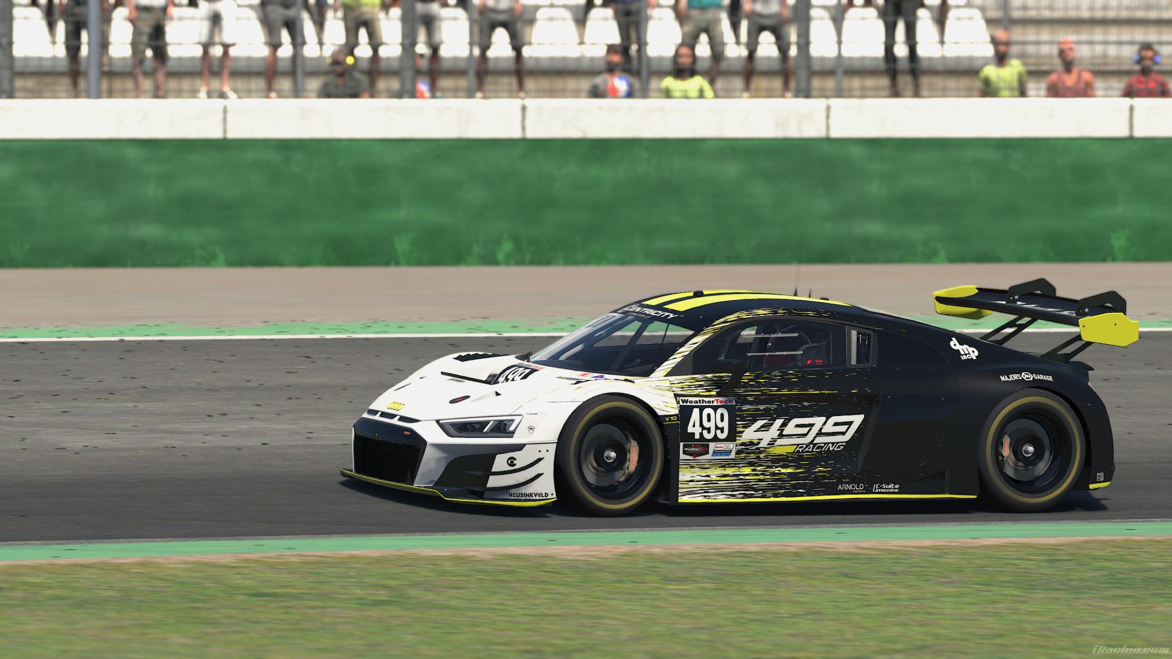 499RACING - Audi R8 LMS EVO II 4.0 (Yellow) by Nick Eby - Trading Paints