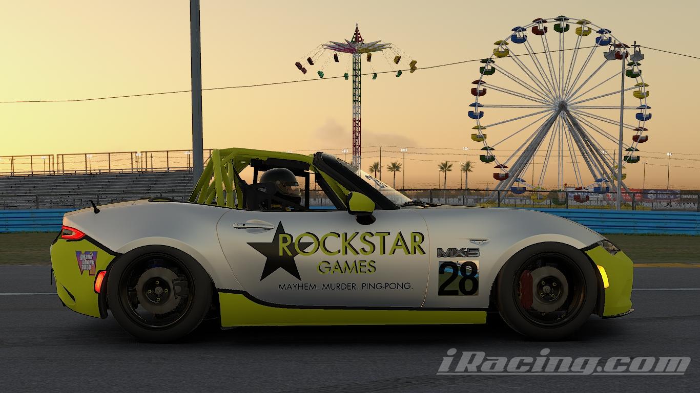 Rockstar Mazda MX5 2016 TGA by Charlie Hamilton Jr - Trading Paints