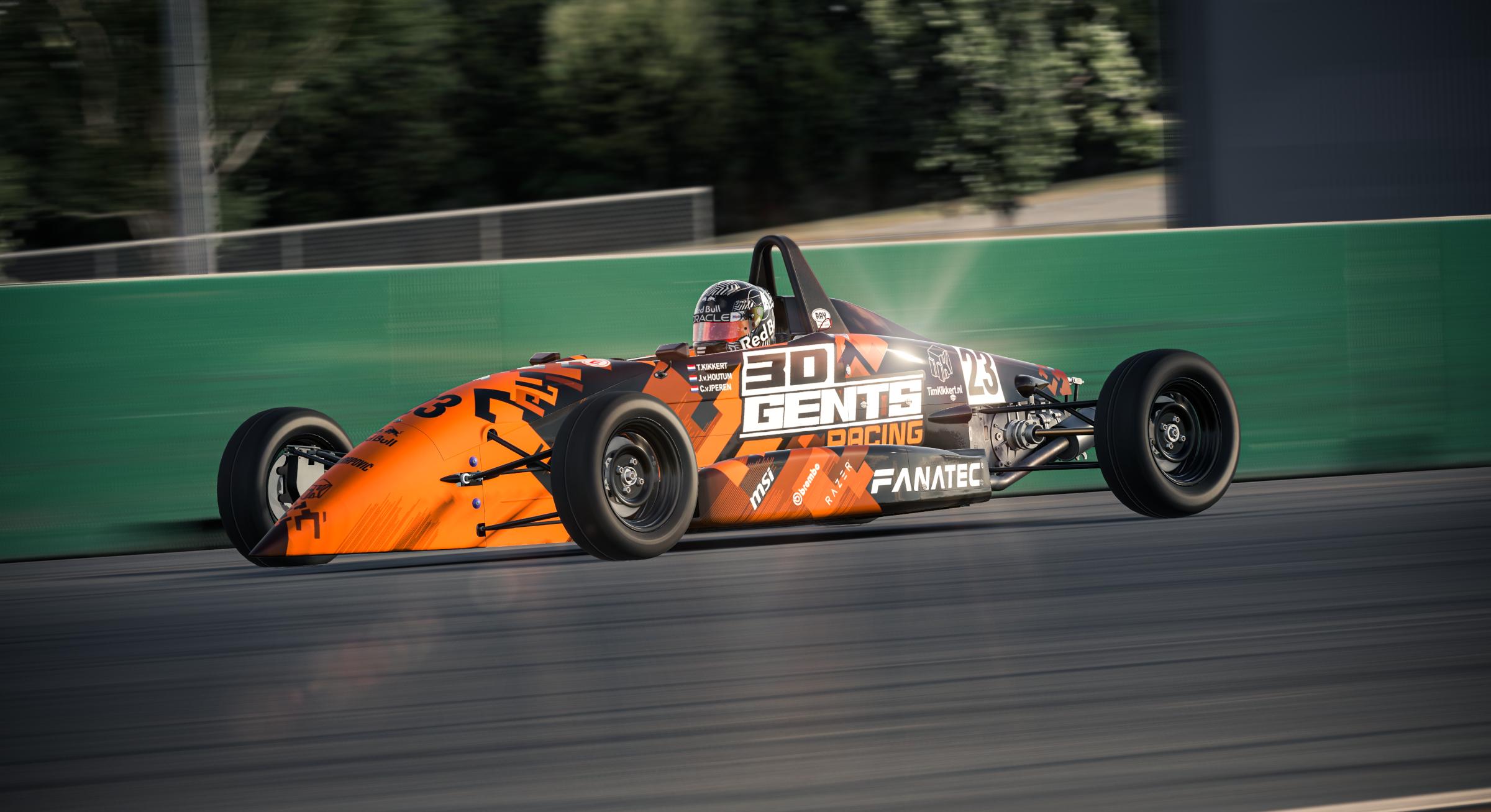 3D Gents Racing | 2024 FF1600 Livery by Tim Kikkert - Trading Paints
