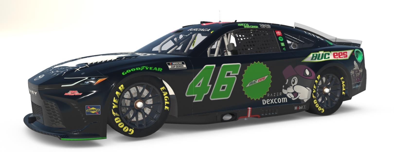 #46 Seth Burciaga 2012 Dale Jr Michigan Throwback Toyota Camry XSE by ...