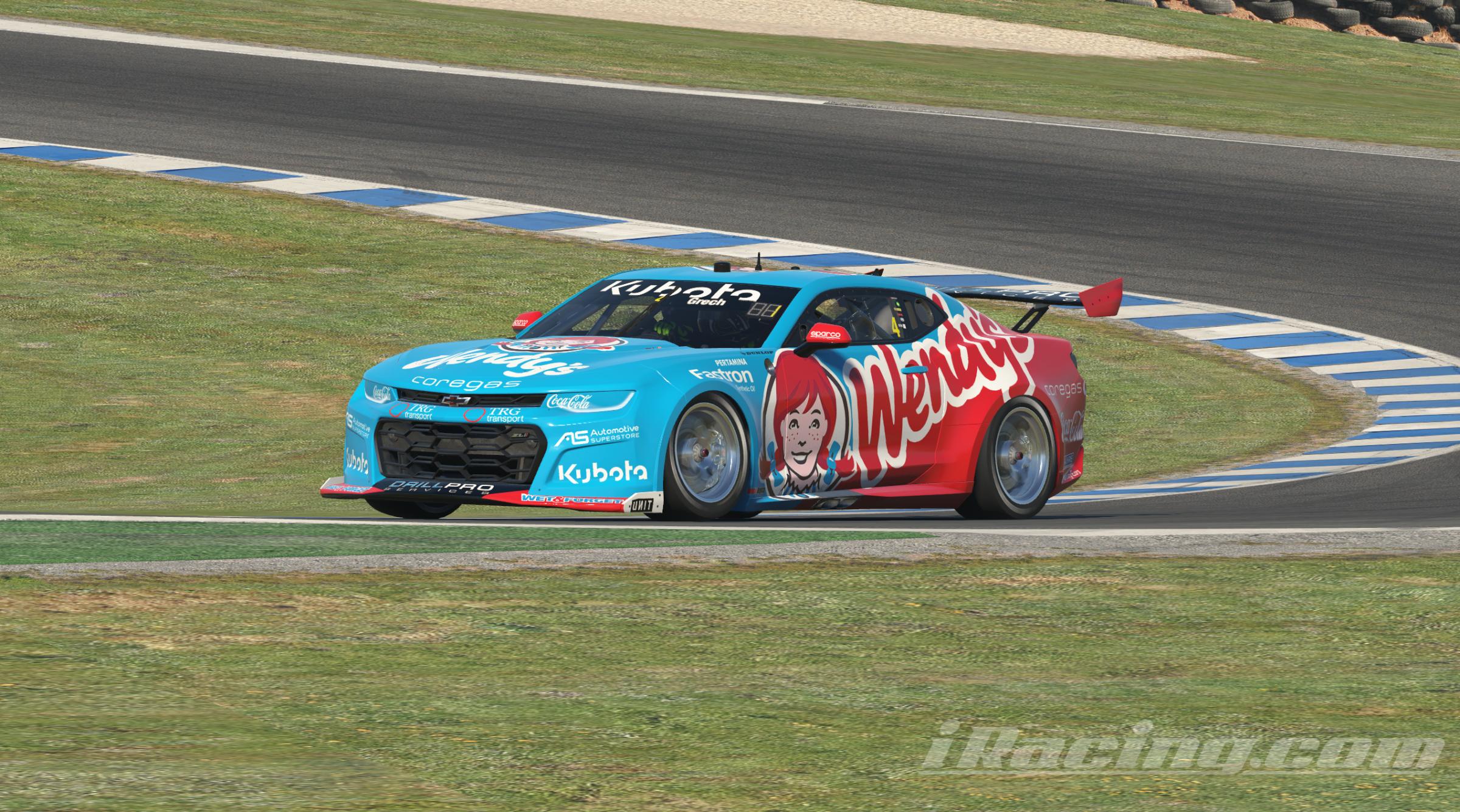 Macauley Jones 2024 Taupo Wendys livery replica by Kyle A Grech ...