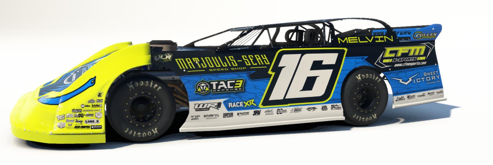 Brandon Melvin Blue Yellow DLM by Connor Cullen - Trading Paints