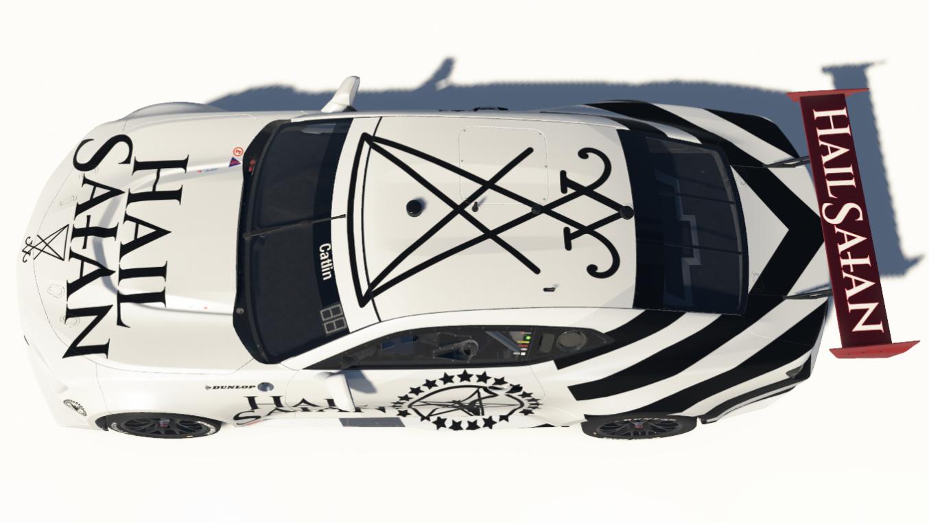 "HAIL SAtAN" WD Supercars Chevrolet Camaro Gen 3 by Carson C. - Trading ...