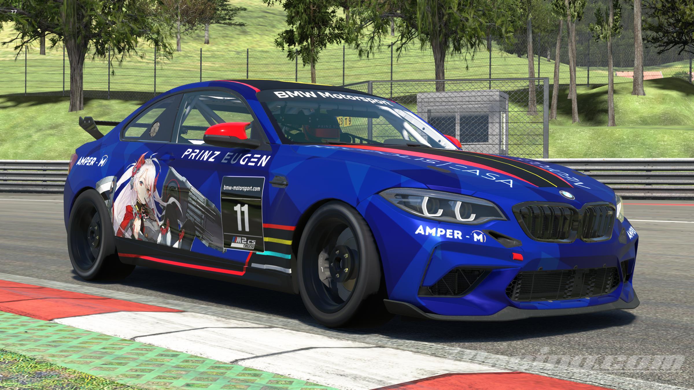 Prinz Eugen Racing BMW M2 CS Racing by Nikita Dubinin2 - Trading Paints