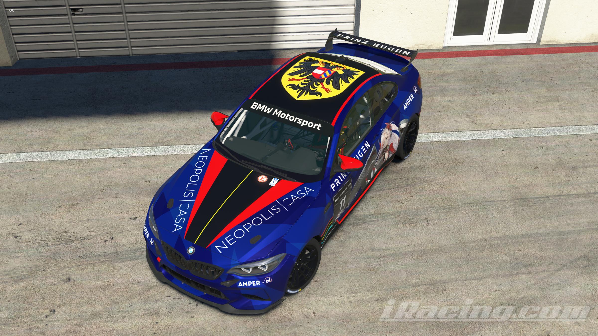 Prinz Eugen Racing BMW M2 CS Racing by Nikita Dubinin2 - Trading Paints