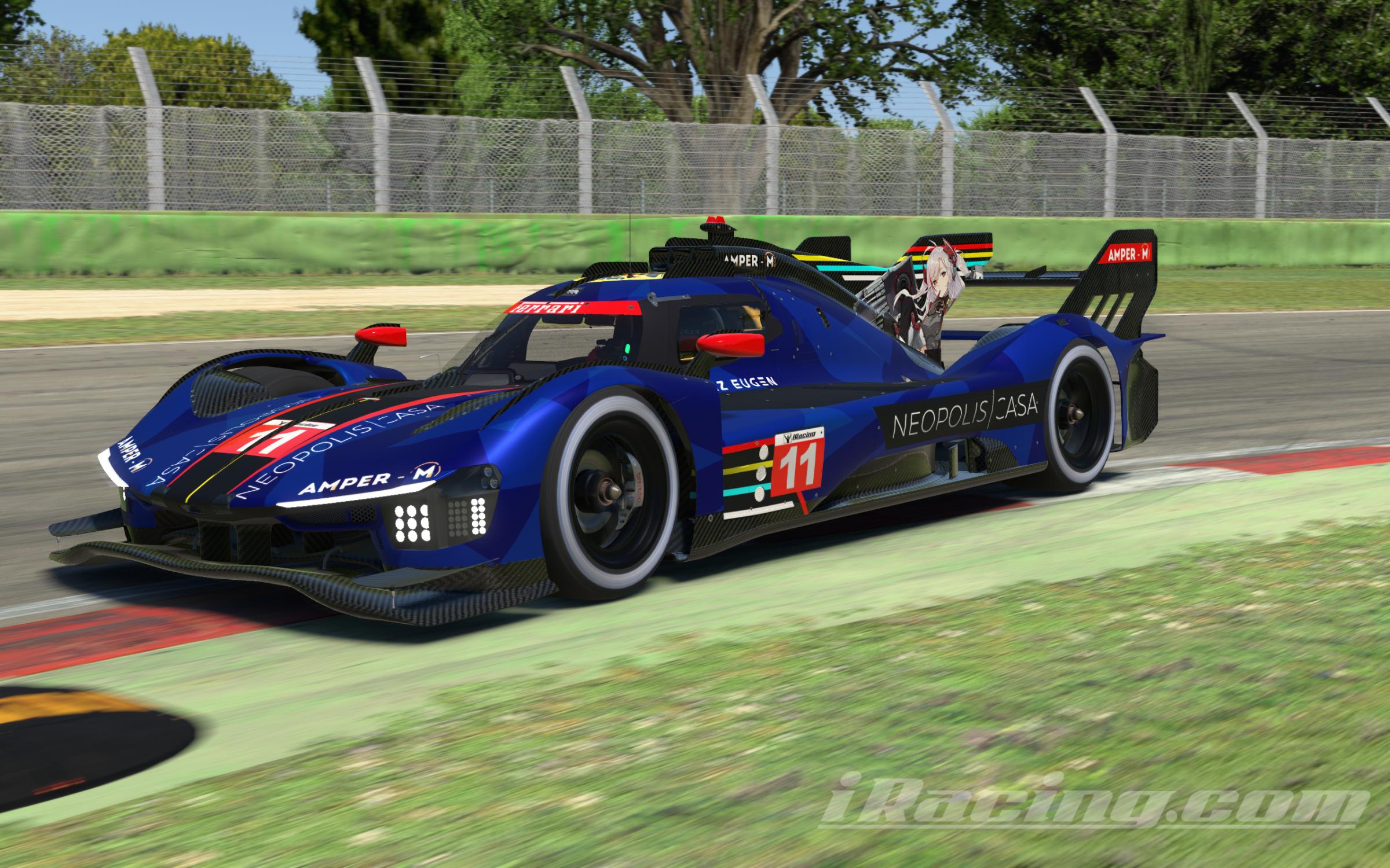 Prinz Eugen Racing Ferrari 499P by Nikita Dubinin2 - Trading Paints