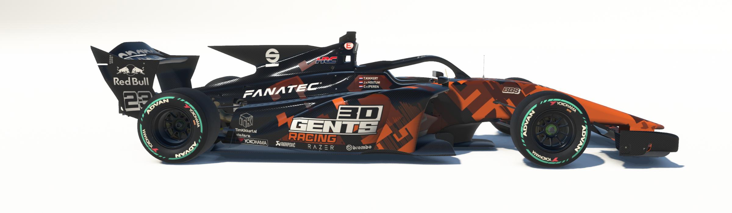 3D Gents Racing | 2024 Super Formula SF23 Livery by Tim Kikkert ...