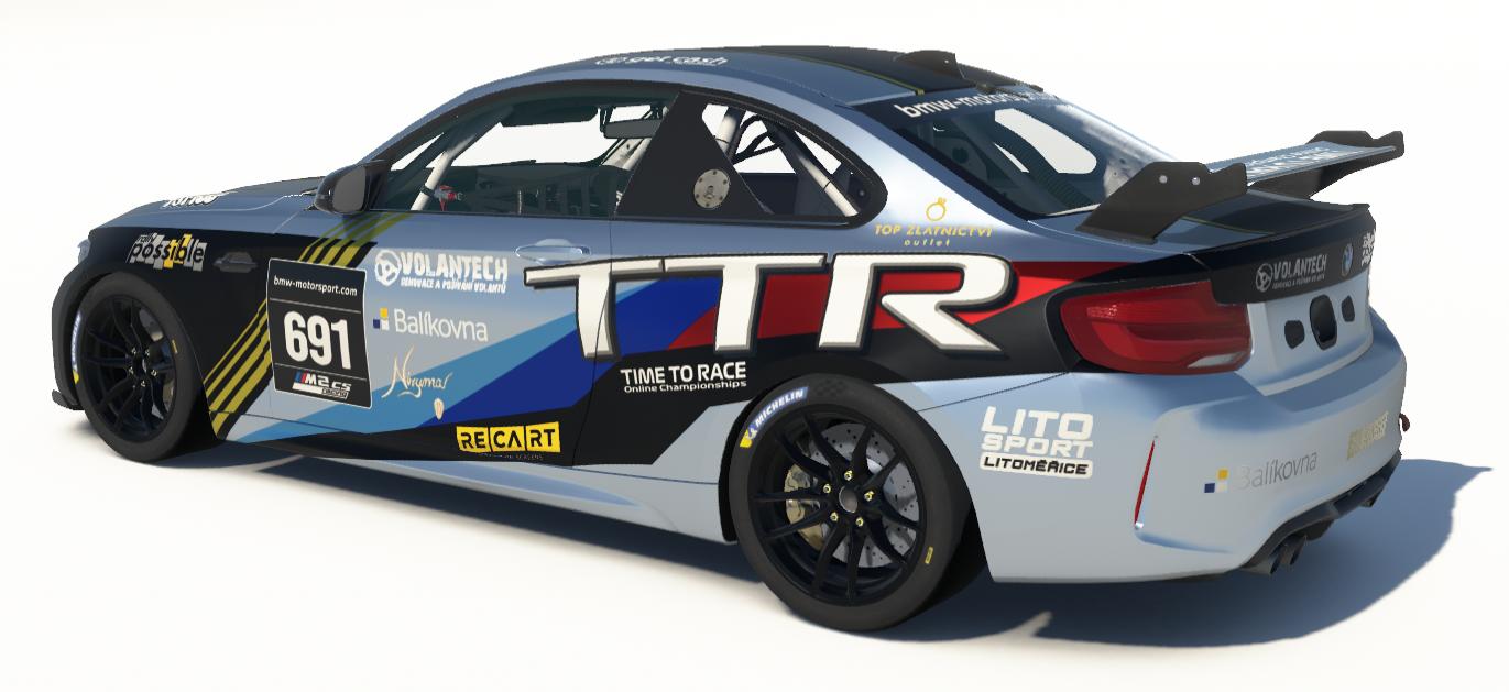 TTR BMW M2 CS Livery M Tricolor by Michal Kovargzhig - Trading Paints