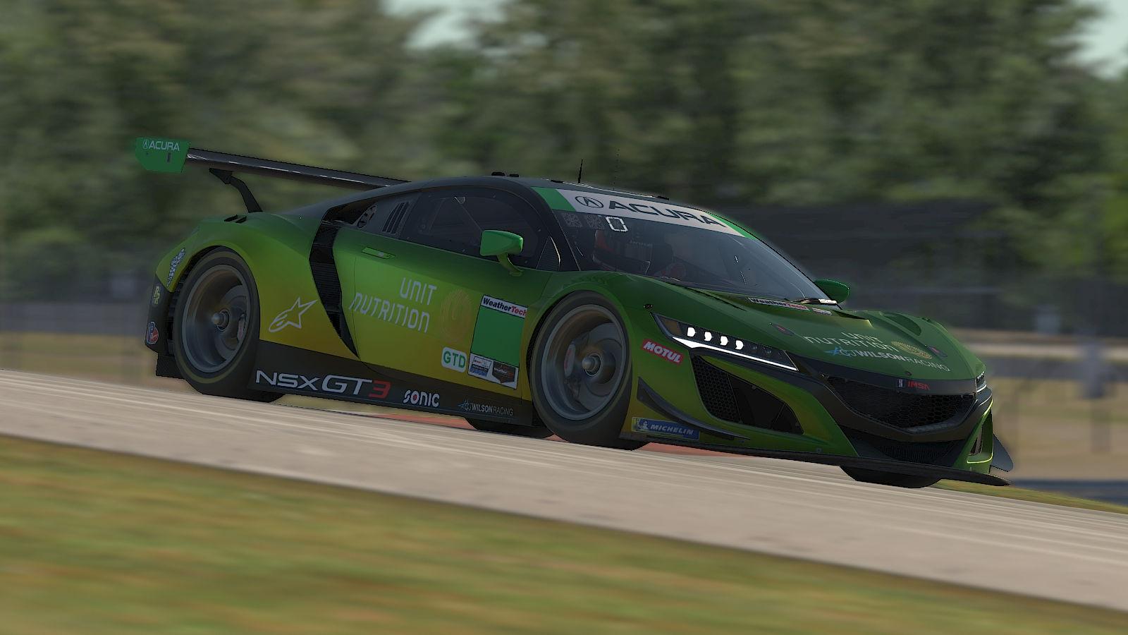 C. J. Wilson Racing Acura NSX GT3 EVO by Stephane Parent - Trading Paints