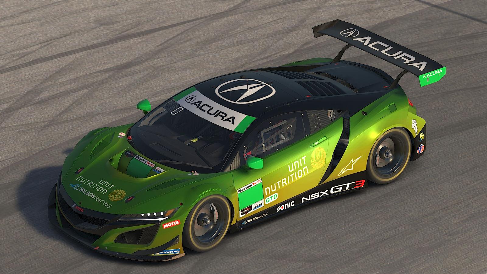 C. J. Wilson Racing Acura NSX GT3 EVO by Stephane Parent - Trading Paints