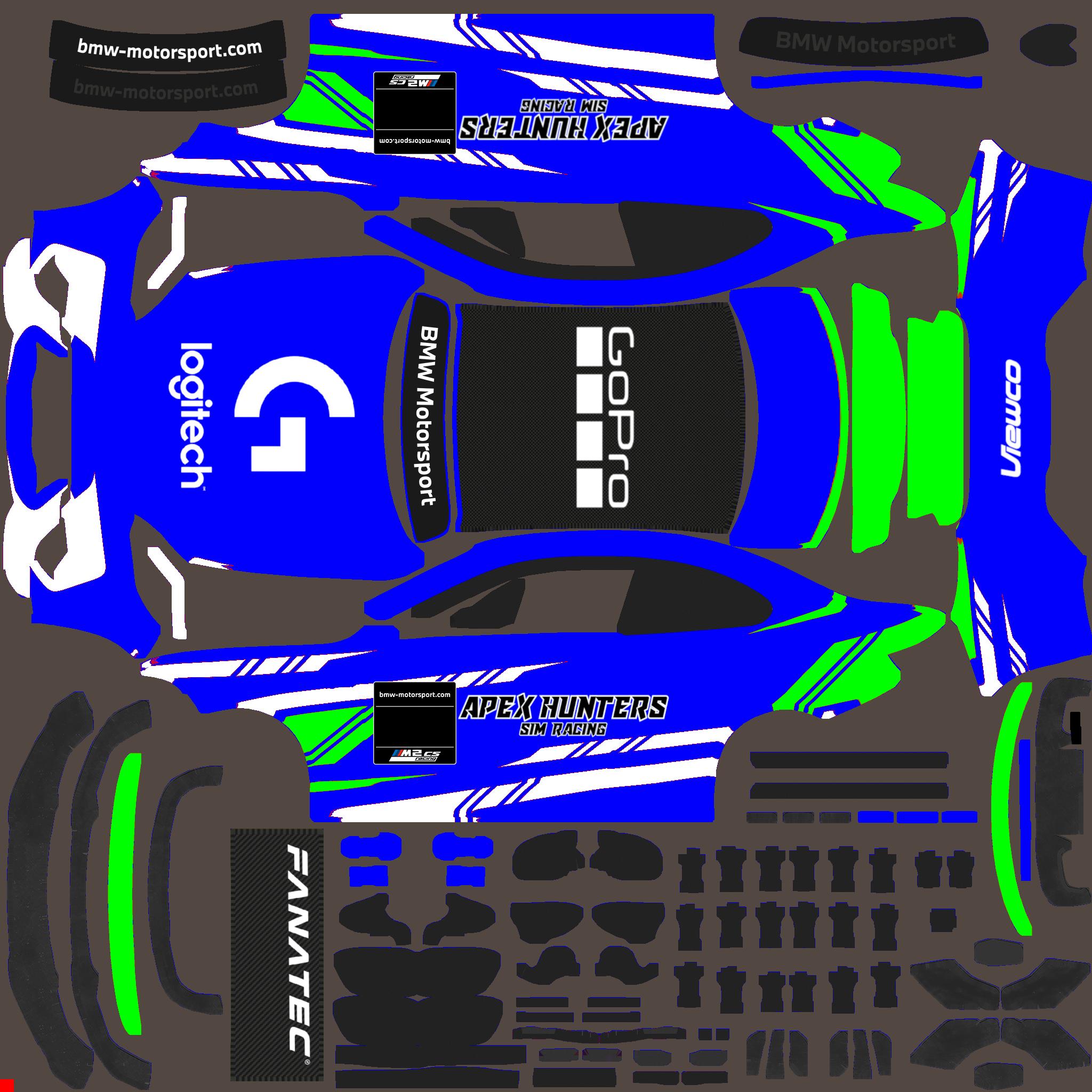 BMW M2 CS Racing by Craig Bond - Trading Paints