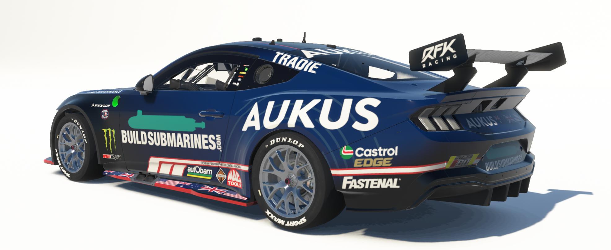 Cam Waters NASCAR debut - Mustang by John Rubino - Trading Paints