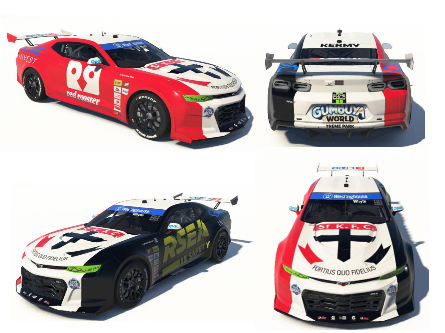 St.Kilda AFL car by Scott Whyte - Trading Paints