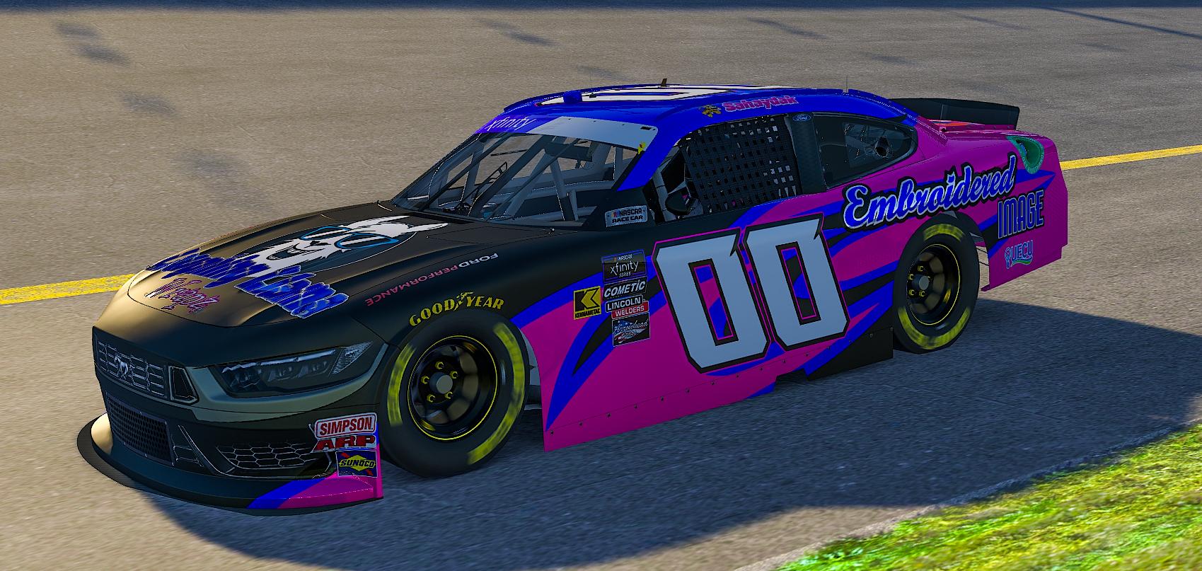 2025 Llama Xfinity Car by Walter Sahaydak - Trading Paints