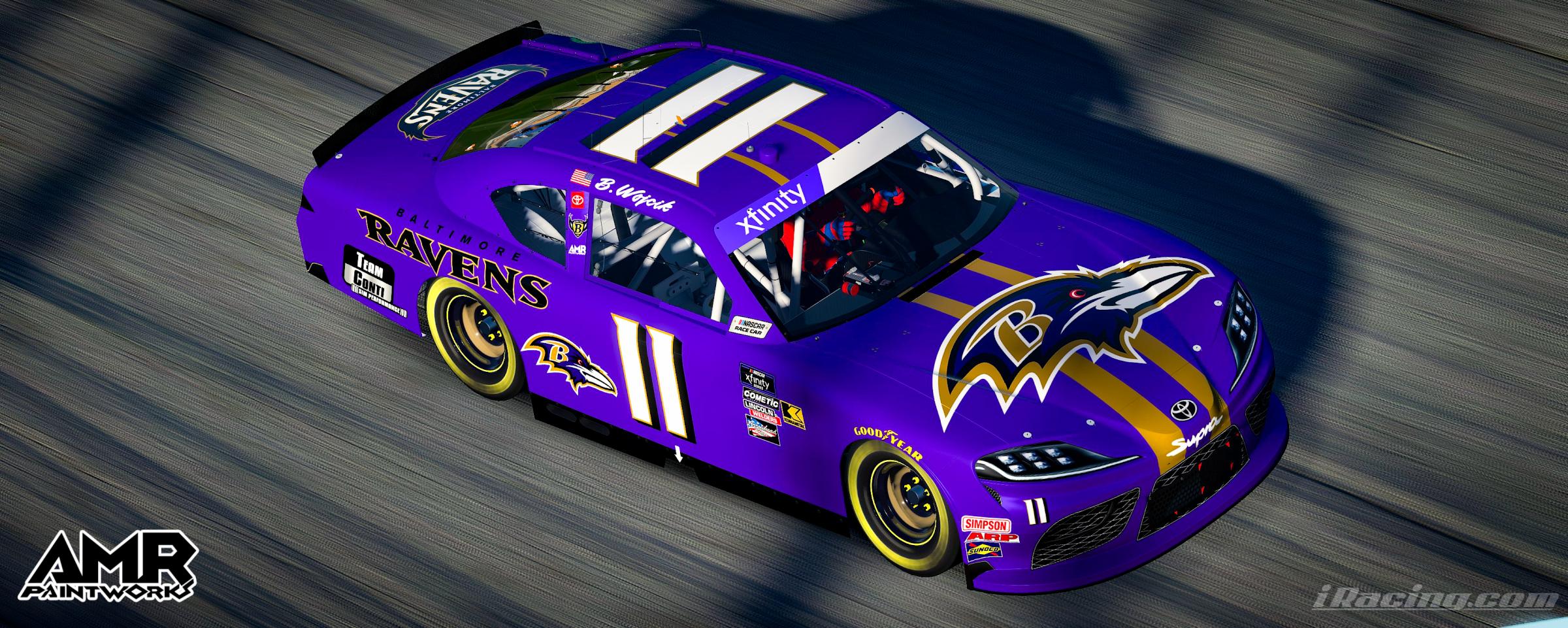 Baltimore Raven by Amr Saleh - Trading Paints