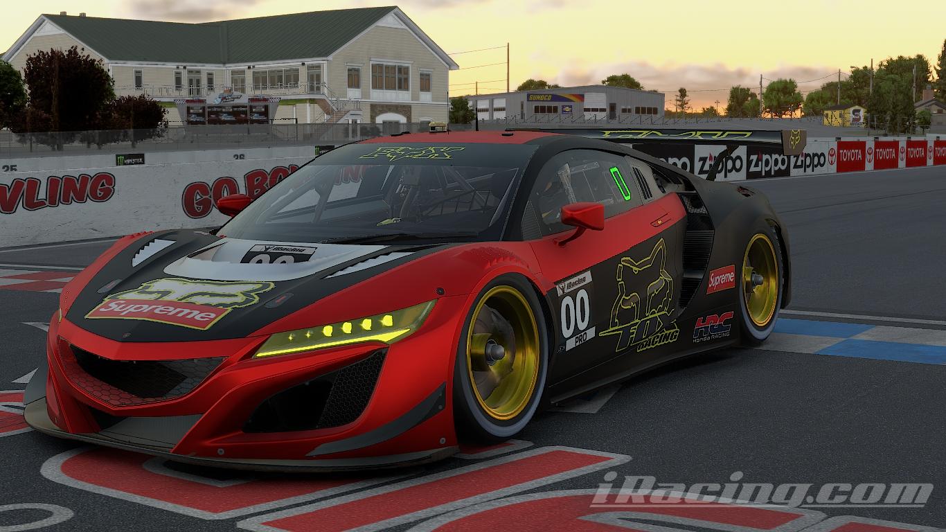 Fox Acura NSX EVO22 GT3 TGA by Charlie Hamilton Jr - Trading Paints