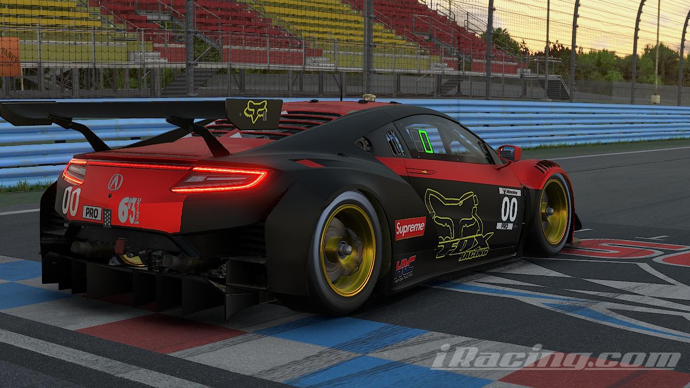 Fox Acura NSX EVO22 GT3 TGA by Charlie Hamilton Jr - Trading Paints