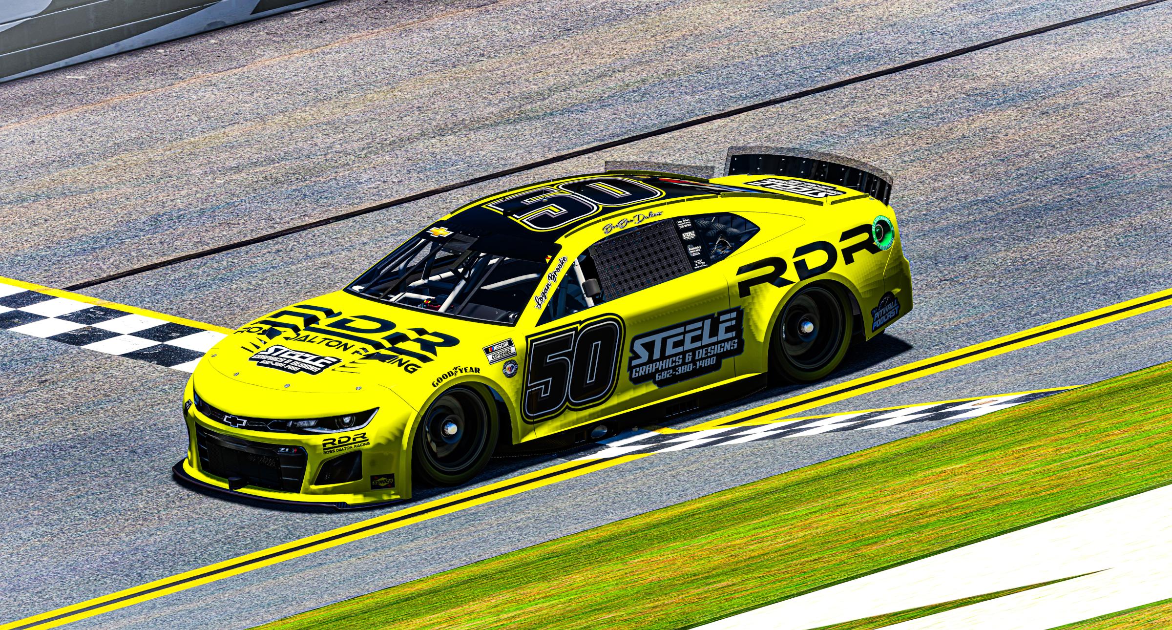 Boo Boo Dalton-#50 by Michael J. Steele - Trading Paints