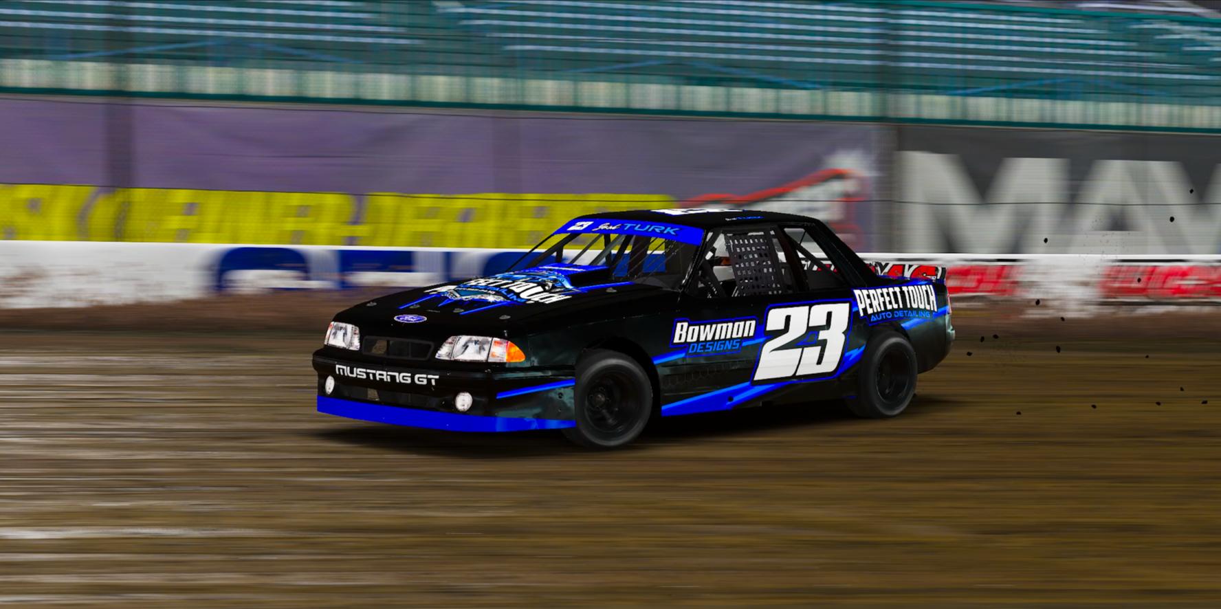 Josh Turk Mini Stock: Bowman Designs by Tyler Bowman4 - Trading Paints