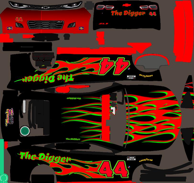 New digger by Ron K. - Trading Paints