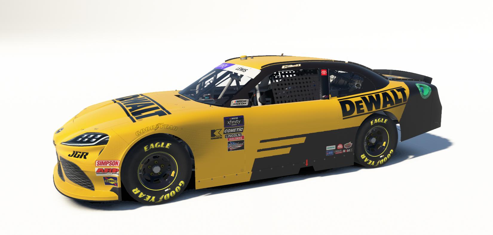 Christopher Bell no # Dewalt Xfinity by Lukas Lewis - Trading Paints
