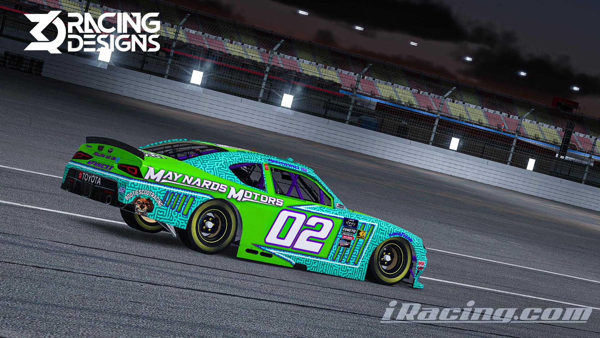 Nicholas Maynard #02 Maynards Motors XFINITY Toyota Supra by Johnathan ...