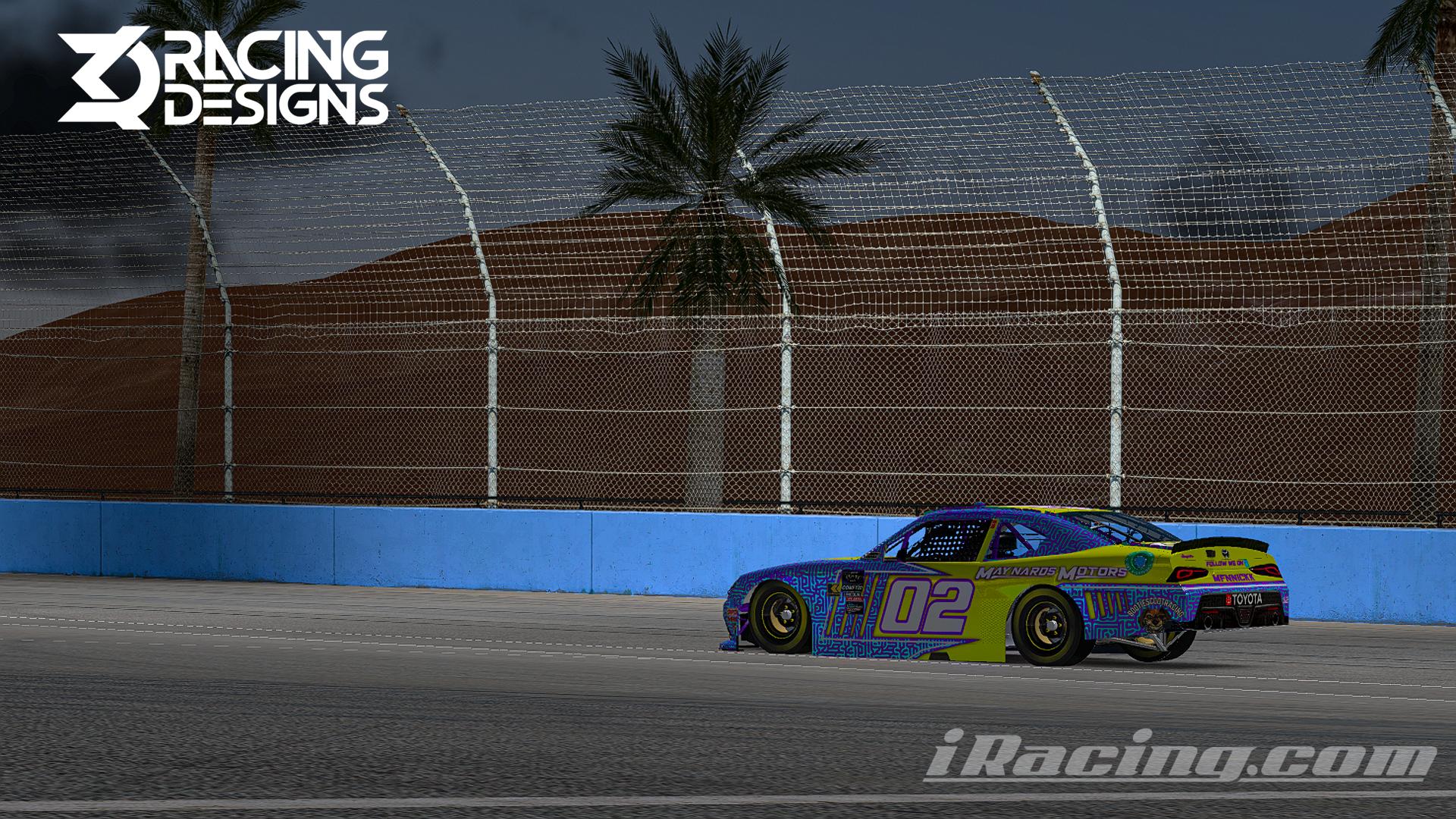 Nicholas Maynard #02 Maynards Motors XFINITY Toyota Supra - Color ...