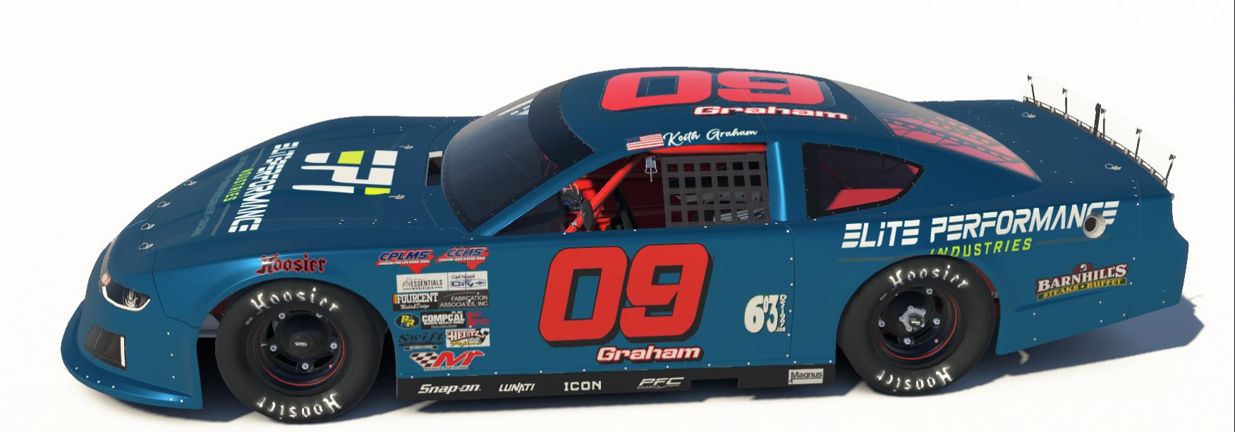 K Graham Super Late Model TGA by Charlie Hamilton Jr - Trading Paints