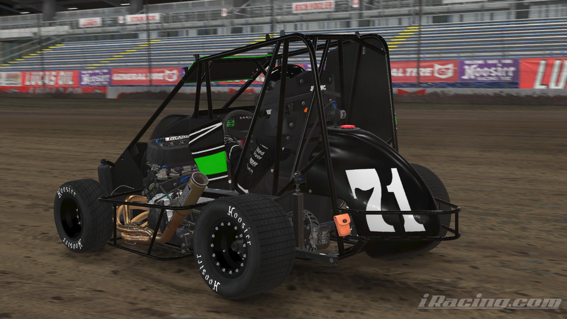 Wade Fields 2025 Tulsa Shootout NON WINGED car by Noah Bowman2 ...