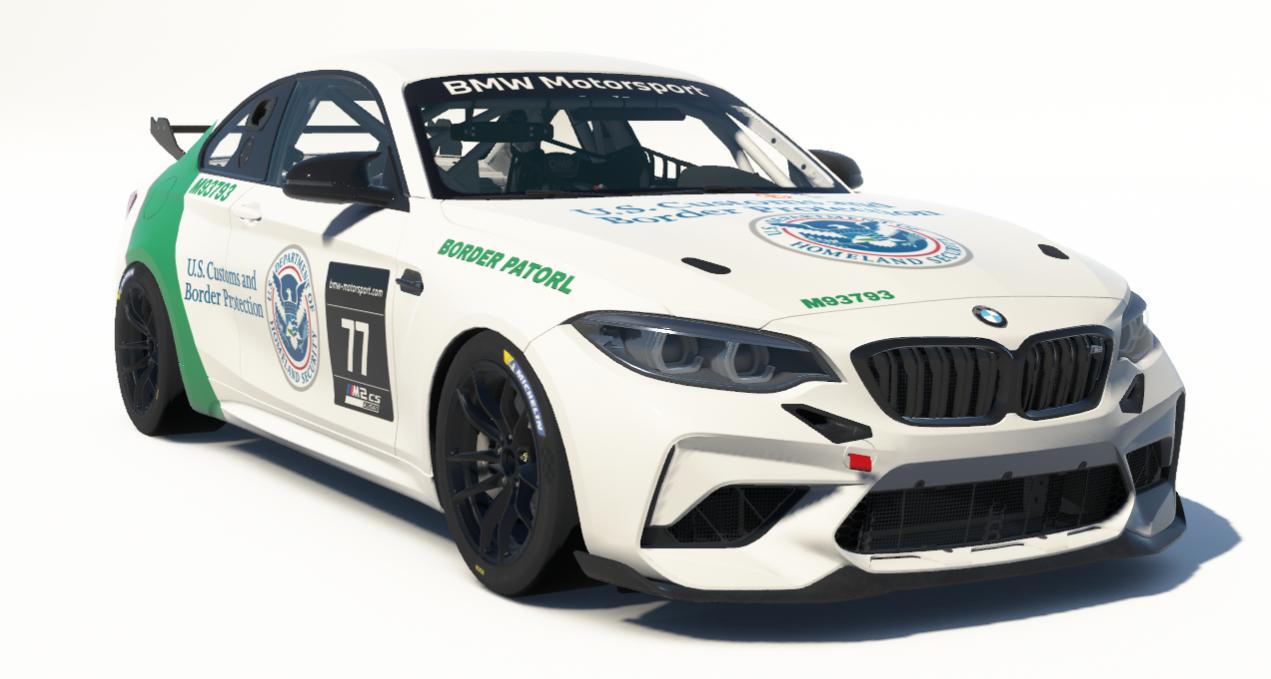 BORDER PATROL BMW M2 CS by Elijah Gibbins J. - Trading Paints