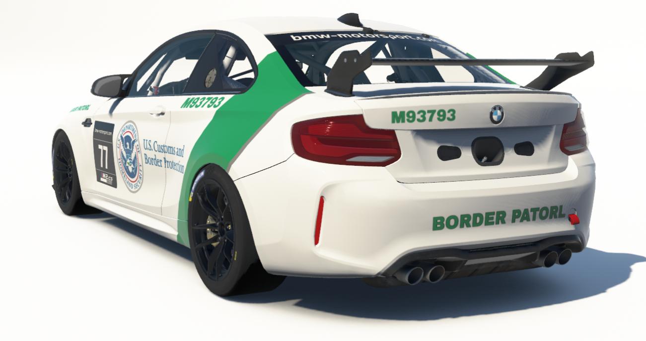BORDER PATROL BMW M2 CS by Elijah Gibbins J. - Trading Paints
