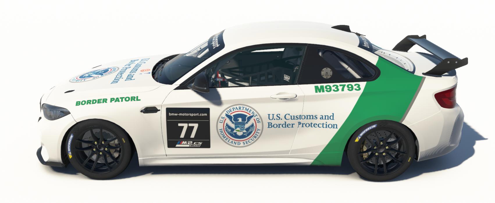 BORDER PATROL BMW M2 CS by Elijah Gibbins J. - Trading Paints