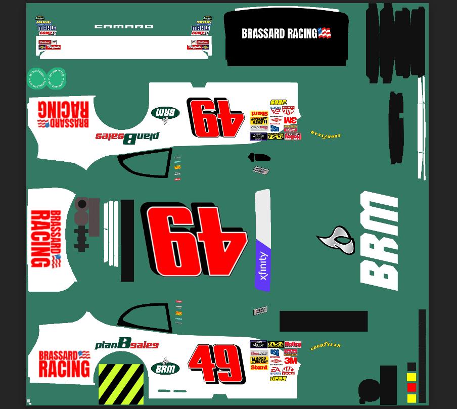 collin welborn 49 brm dale jr amp nxs throwback chevy by John Brassard ...