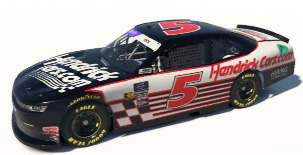 Hendrick Cars Concept Red Black by Shaun Vick - Trading Paints