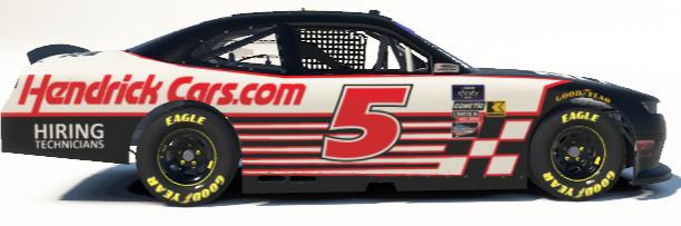 Hendrick Cars Concept Red Black by Shaun Vick - Trading Paints