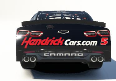 Hendrick Cars Concept Red Black by Shaun Vick - Trading Paints