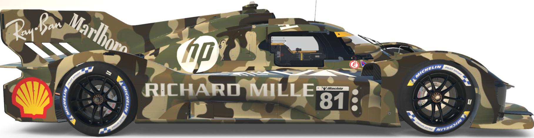 Flying Tiger Ferrari 499P by Drake Heinz - Trading Paints