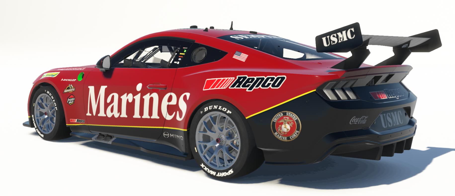 US Marines - Mustang by John Rubino - Trading Paints