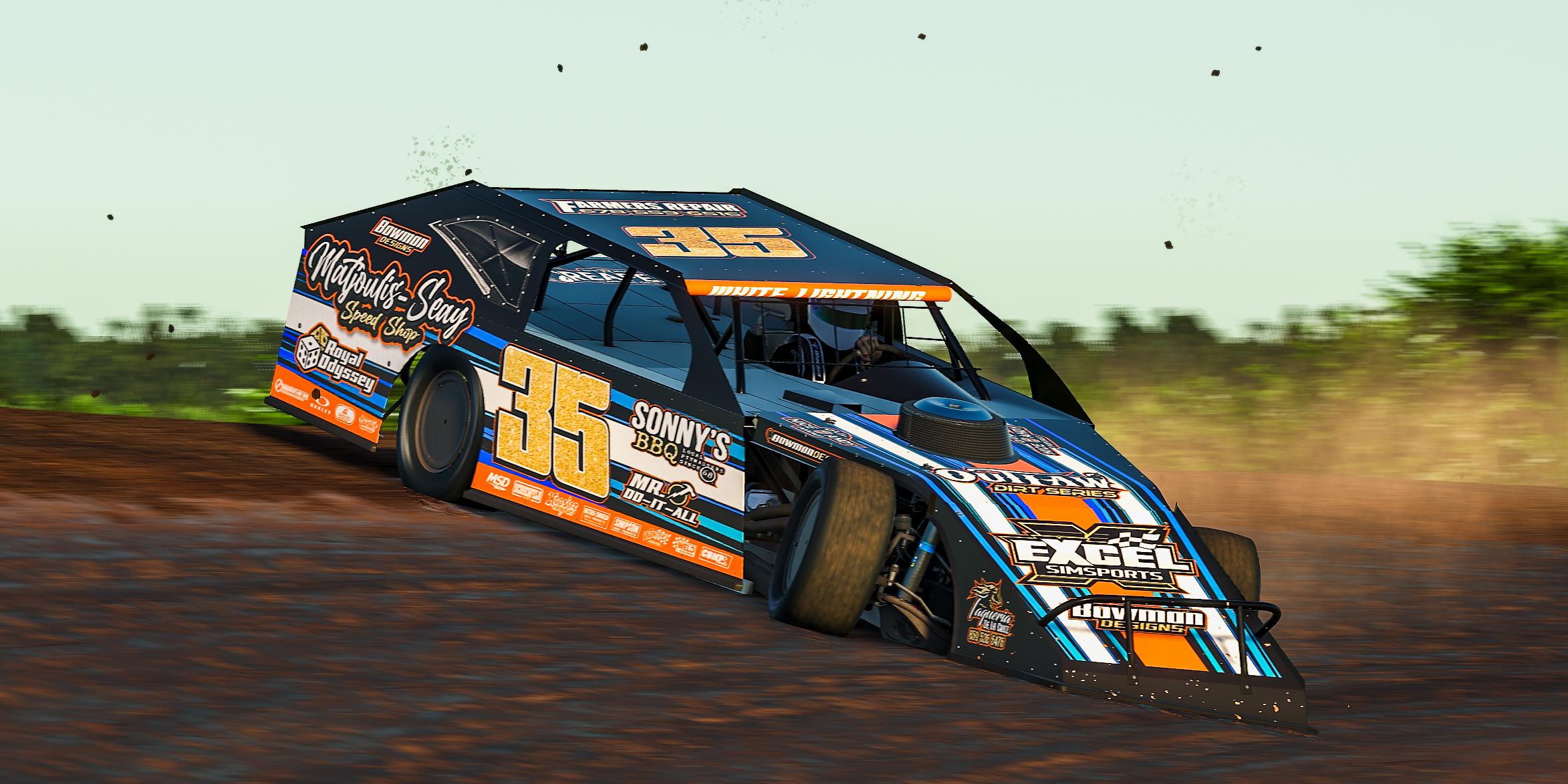 Kyle Hardy Dirt UMP Modified: Bowman Designs by Tyler Bowman4 - Trading ...