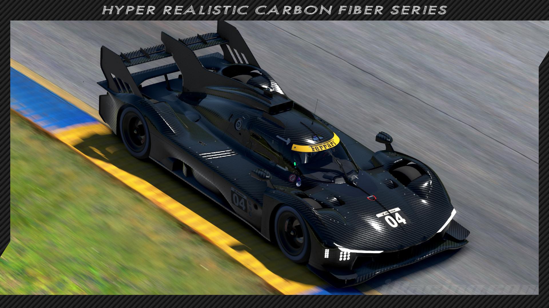 Ferrari 499P Hyper Realistic Carbon Fiber Shader by Gio J J. - Trading ...