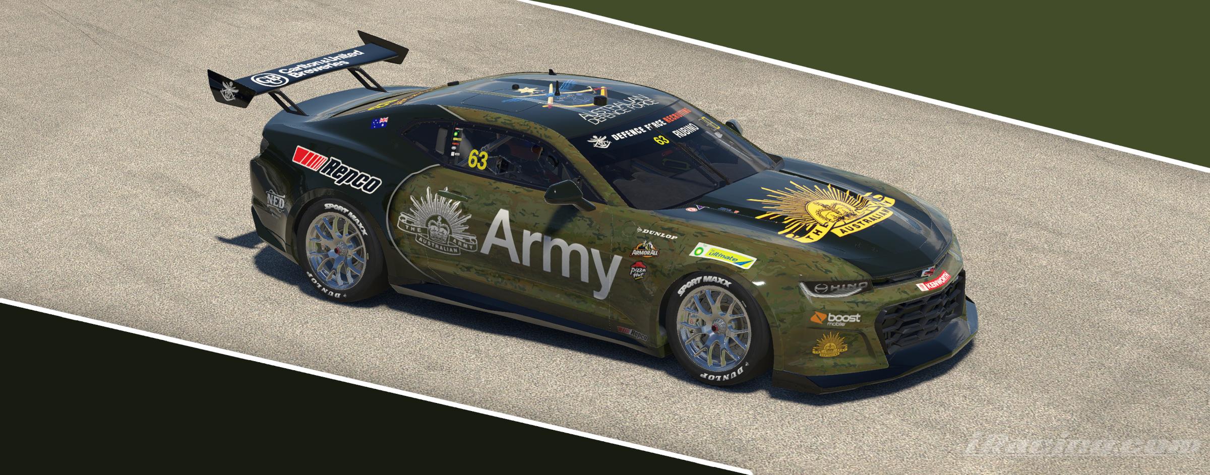 ADF Army - Camaro by John Rubino - Trading Paints